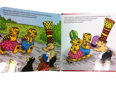 Cina Stampa obbligatoria di cucito del libro per bambini della copertina dura della sezione nel colore di CMYK in vendita