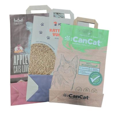 중국 5 Kg 포장 봉지 두부 고양이 배설용 점토 오물 처리 주머니를 출력하는 강인성 플렉소 판매용