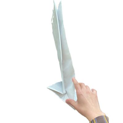 중국 백 커스텀 로고 포장 봉지 굳은 기초를 패키징하는 하얀 갈색인 크라프트 지 판매용