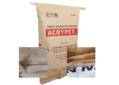 중국 다중 벽 산업 종이는 방습 60g-120g/M2 Kraft 종이 음식 부대를 자루에 넣습니다 판매용
