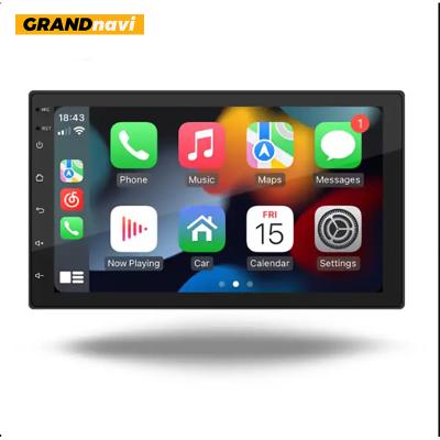China 7" Din IPS Screen Android Car Stereo GPS Navigation WIFI 1+32G/4+64G for sale