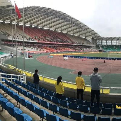 중국 철회할 수 있는 Q355 유리 돔 지붕 구조 은 구부러진 금속 지붕 트러스 판매용