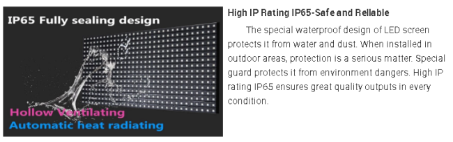 High Brightness Led Outdoor Advertising Screens SMD P5/P4 Wide Viewing Angle