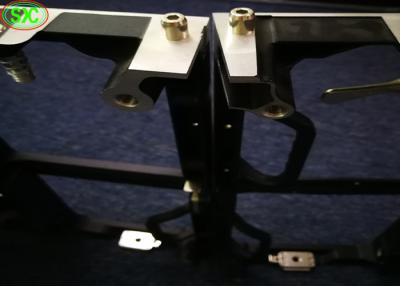 중국 구부려진 P4.81 풀 컬러 고해상 발광 다이오드 표시 250mm*250mm 단위 크기를 방수 처리하십시오 판매용