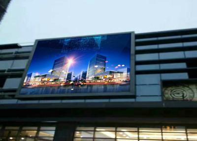 China Mantenimiento frontal a todo color P10 pantalla LED grande para publicidad en venta