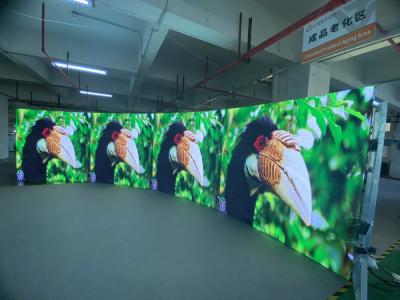 Cina schermo a LED P4.81 schermo curvo, adatto a noleggio, alta qualità in vendita