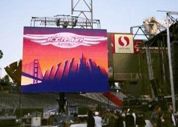 중국 맞춤형 고화질 SMD LED 화면, 야외 LED 디스플레이 패널 111111 점 / 평방 미터 판매용
