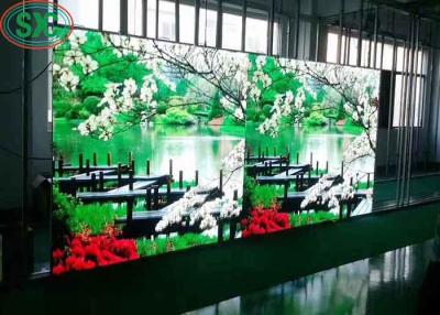 중국 실내 P5 SMD LED 화면, 4만 점/m2의 밀도를 가진 철강 캐비닛에 고정 판매용