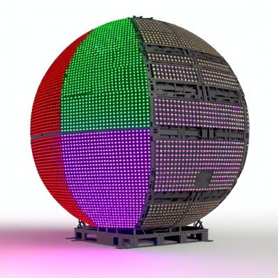 China Tela LED esférica de serviço frontal com certificação UL, com tamanho de módulo de 320*160mm e certificação UL à venda