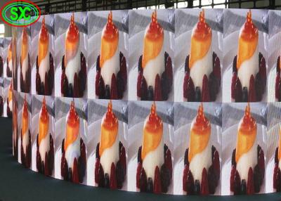 China Curve Led Outdoor Werbebildschirme in voller Farbe P4.81 Hohe Erfrischungsrate Innenraum-Full-Color-LED-Display zu verkaufen