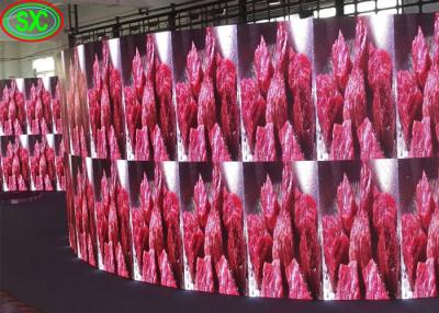 China Curve Led Outdoor Werbebildschirme in voller Farbe P4.81 Hohe Erfrischungsrate Innenraum-Full-Color-LED-Display zu verkaufen