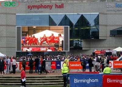 중국 높은 광도 옥외 풀 컬러 발광 다이오드 표시 P6 Smd 단위 크기 192x192mm 판매용