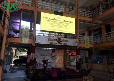 중국 P6는 형태를 모는 큰 옥외 풀 컬러 발광 다이오드 표시 1/4 검사를 방수 처리합니다 판매용