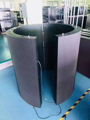 China Forma irregular llevada flexible interior modificada para requisitos particulares de la pantalla de la bola de la esfera de la cartelera de la exhibición en venta