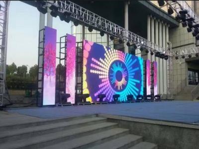 중국 옥외 p4.81 SMD 풀 컬러는 최고를 가진 전시 단위를 상쾌하게 합니다 드라이브 IC를 지도했습니다 판매용