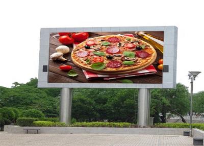 중국 길거리 도로 측면 풀 컬러 LED 디스플레이 화면 P10 야외 고 밝기 광고 게시판 판매용