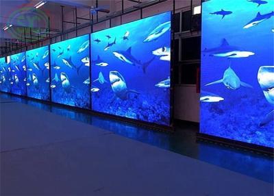 China Schirm der hohen Auflösung brachte farbenreiche LED-Innenanzeige P4 an der Wand an zu verkaufen