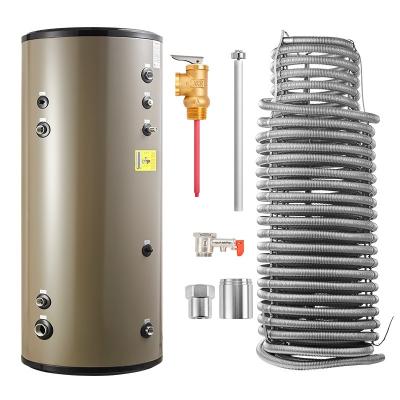 China 100L 150L Hotéis Monoblock Bomba de calor aquecedor de água com aço inoxidável Design durável à venda