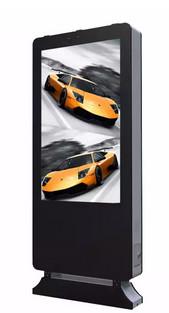 Cina Totem luminoso di pubblicità IP65 del contrassegno di Digital parteggiato doppio a 65 pollici alto in vendita