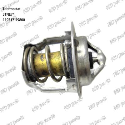 Cina 3TNE74 Thermostat 71℃ 119717-49800 For Yanmar Engine in vendita