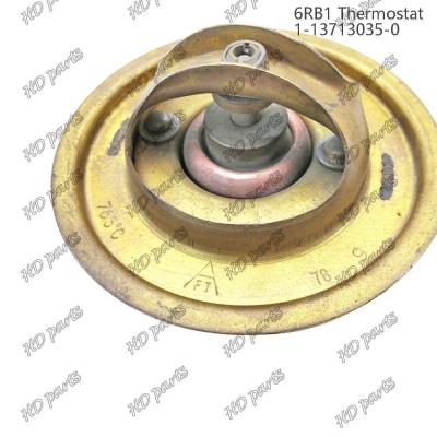 Cina Thermostat 6RB1 76℃ 1-13713035-0 Engine Part in vendita