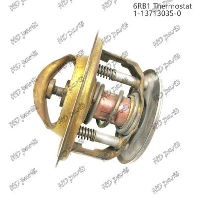 Cina Thermostat 6RB1 76℃ 1-13713035-0 Engine Part in vendita