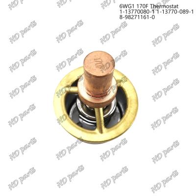 Cina Thermostat 6WG1 170F 1-13770080-1 1-13770-089-1 8-98271161-0 Engine Part in vendita