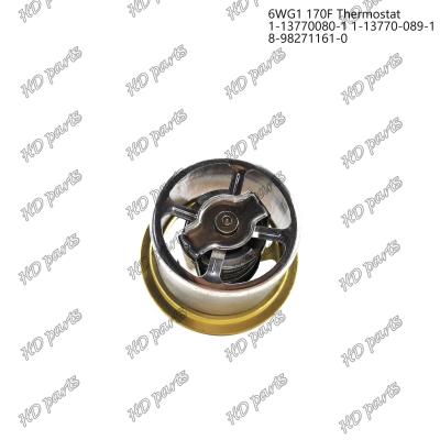 Cina Thermostat 6WG1 170F 1-13770080-1 1-13770-089-1 8-98271161-0 Engine Part in vendita