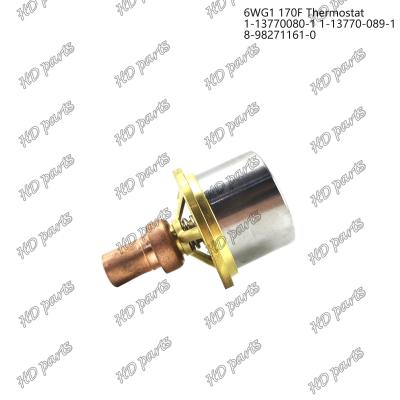 Cina Thermostat 6WG1 170F 1-13770080-1 1-13770-089-1 8-98271161-0 Engine Part in vendita