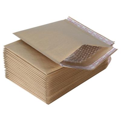 China Brown Kraft Honeycomb Paper Mailer with Impact Absorption Layer for Safe Parcel Delivery for sale