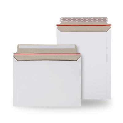 China Sustainable Eco Friendly Kraft Mailing Bag Eco Friendly Kraft Mailing Bag with Adhesive Seal Strip and Custom Logo Printing for sale