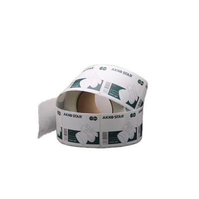 China Manufacturer Custom Marks Quick-Dry Adhesive Shipping Stickers Waterproof Adhesive Waterproof Packaging Labels for sale