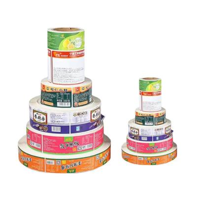 China Professional Custom Transparent Self-Adhesive Labels Waterproof Logo Printing on Label Paper for Sustainable Brands for sale