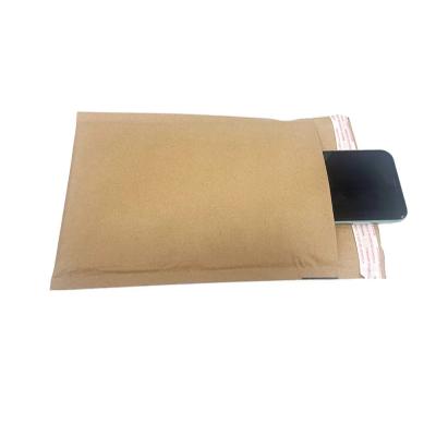 China Custom Corrugated Honeycomb Cushion Paper Mailer Padded Shipping Mailing Bags Eco Friendly Compostable Kraft Bubble Envelopes for sale