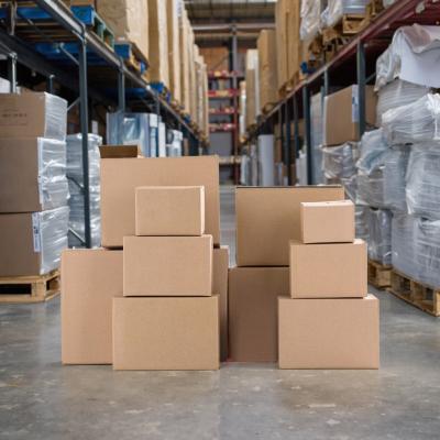 China Manufacturer Direct Small Size Kraft Paper Carton Sturdy and Environmentally Certified for Shipping and Flight Use for sale