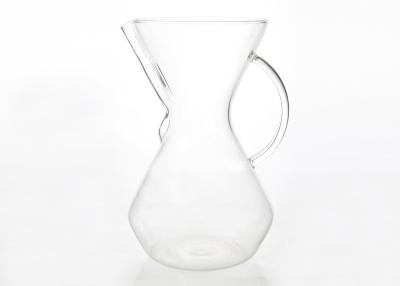 Cina Grande capacità 1000ml delle alte del borosilicato caffettiere di vetro manuali dell'oggetto d'antiquariato in vendita