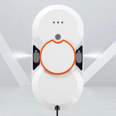 China New Arrival Ultra-Thin Dual Spray Automatic Glass Window Cleaning Robot Multi-Mode Window Cleaning Robot for Home Use for sale