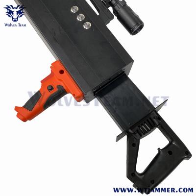 China GPS WIFI5.8G Drone Signal Jammer 5000 Meters Military Security Backpack for sale