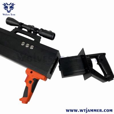 China GPS WIFI5.8G Drone Signal Jammer 5000 Meters Military Security Backpack for sale