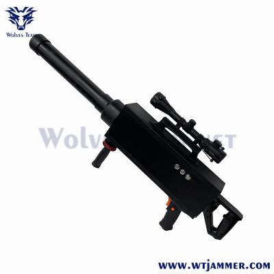 Cina Anti tipo di blocco tenuto in mano emittente di disturbo della pistola della difesa di sicurezza di 4000m GPS del fuco in vendita