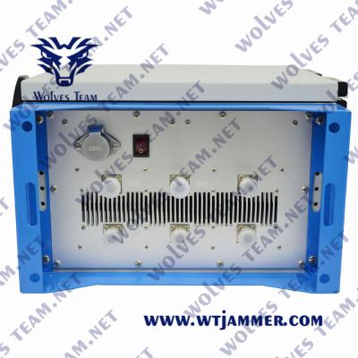 Cina 2500 metri Protezione VIP Difesa RF GPS WIFI5.8G Segnale Drone Jammer in vendita