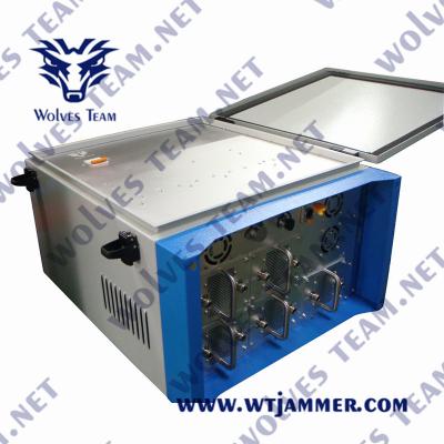 Cina 2500 metri Protezione VIP Difesa RF GPS WIFI5.8G Segnale Drone Jammer in vendita