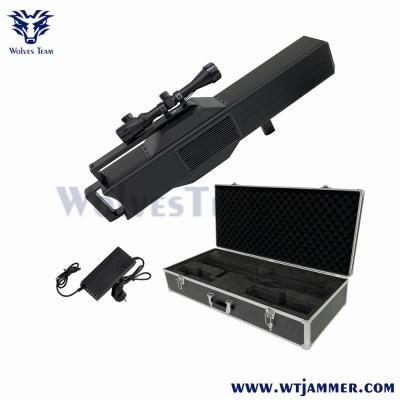 Cina 8 bande Protezione VIP di alta potenza Difesa GPS portatile segnale WiFi Uav Drone Jammer in vendita
