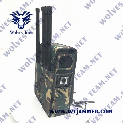 Cina 8 canali 1000 metri zaino IMSI Catcher System Bianco Lista Nera Jammer in vendita