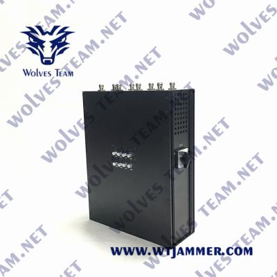 Cina 80W-160W Backpack Signal Jammer Per GSM 3G 4G 5G GPS WIFI UHF VHF Capacità di interferenza del segnale in vendita
