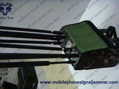 Cina Emittente di disturbo senza fili dello stampo del segnale del telefono 50w di Bluetooth per i militari in vendita