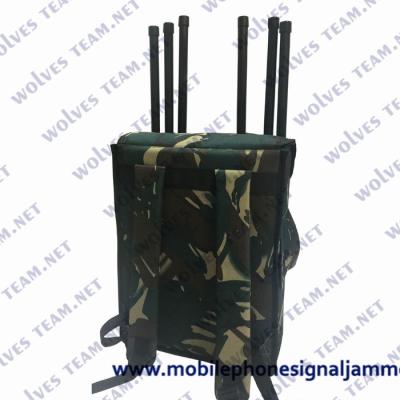 Cina Emittente di disturbo senza fili dello stampo del segnale del telefono 50w di Bluetooth per i militari in vendita