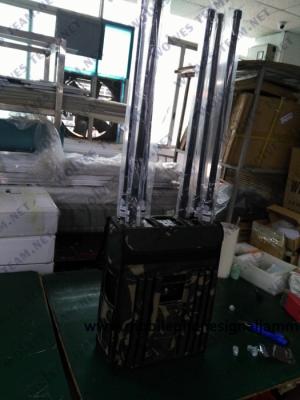 Cina Emittente di disturbo senza fili dello stampo del segnale del telefono 50w di Bluetooth per i militari in vendita