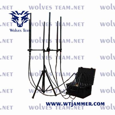 Cina Emittente di disturbo del segnale del veicolo di alto potere 20-6000MHz 1200W in vendita