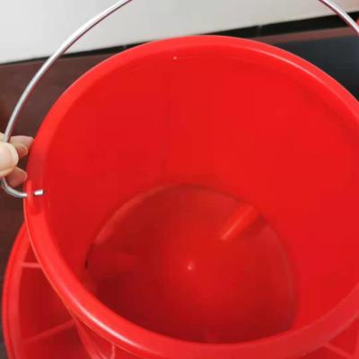 Cina alimentatore e secchio automatici del pollo del polipropilene 15kg in vendita